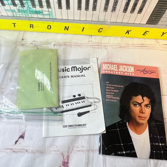 Casio | Other | Vintage Casio 0 Sound Tone Bank Key Model Ca100 ...